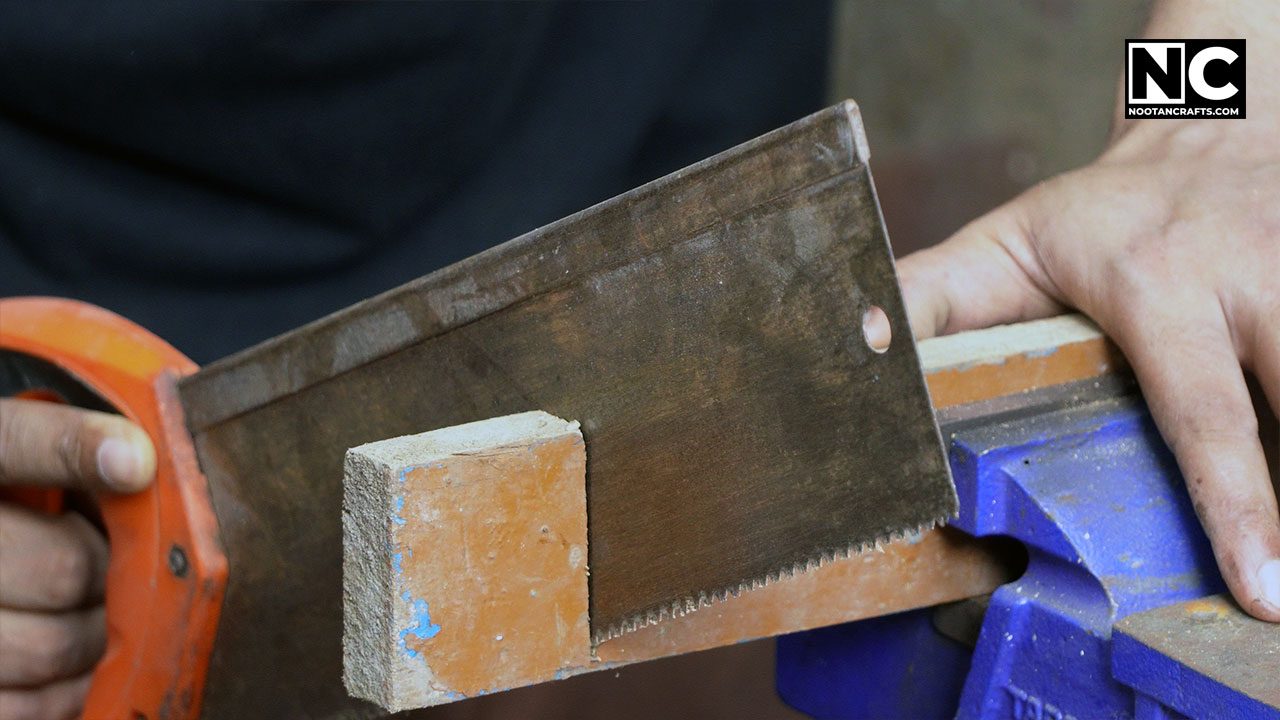 How to Use a Crosscut Saw? Woodworking Tips! | NootanCrafts